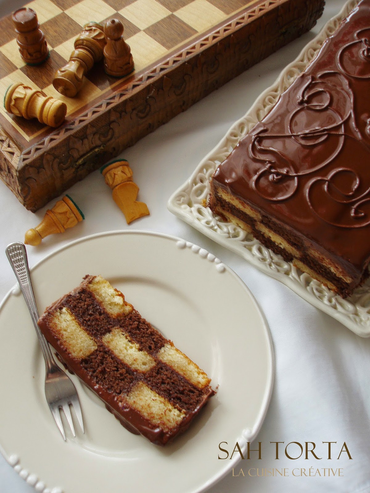 La cuisine creative: Šah torta