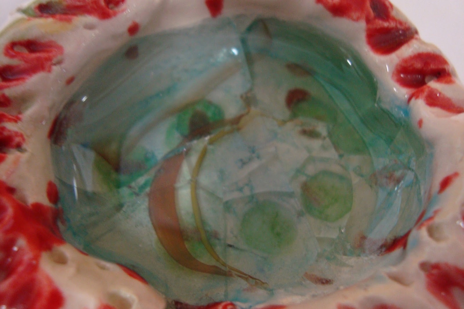 Once upon an Art Room: Clay Pinch Pots with Melted Marbles