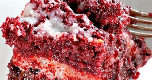 RED VELVET EARTHQUAKE CAKE #EASYRECIPE #DESSERT - Media Food and ...