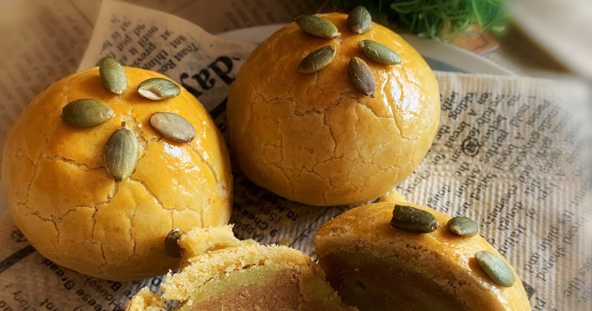 My Mind Patch: Cookie Crust Mung Bean Mooncake