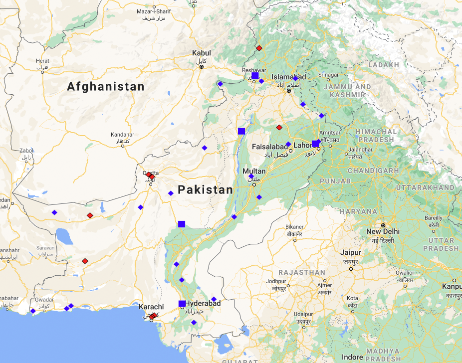 Climate Science Investigations: 72. Pakistan - temperature trends ...