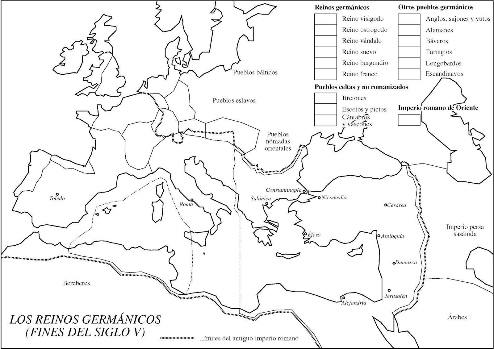 Atlas Histórico: Antigüedad Tardía e inicio de la Edad Media