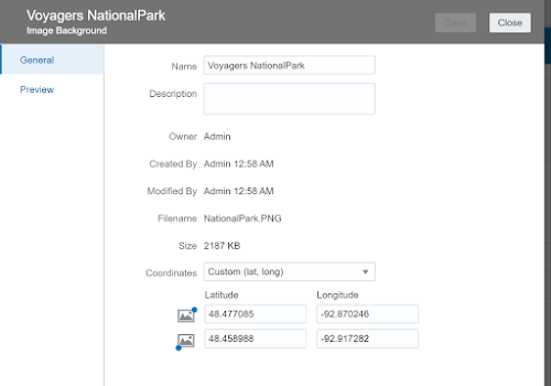 Oracle Underground BI & Dataviz: Maps - Custom Image backgrounds Part II