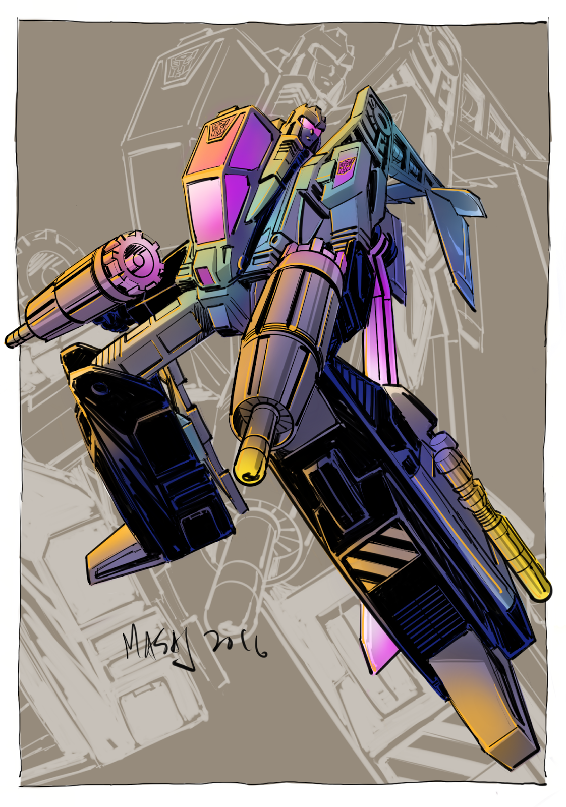 TF Scraps: Sketch - G1 Rotorstorm Fanart