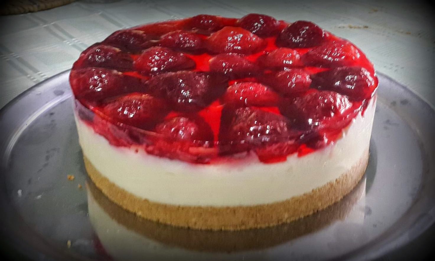 El Atelier de Agos: cheesecake de frutillas