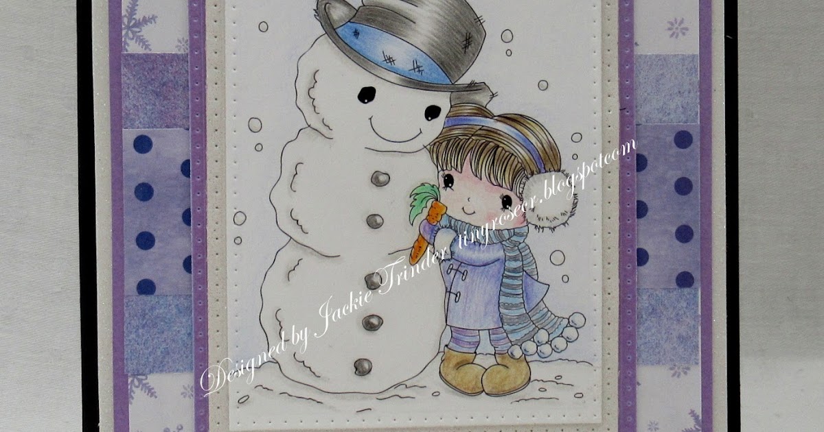 Tinyrose's Craft Room: Super Cute Christmas card