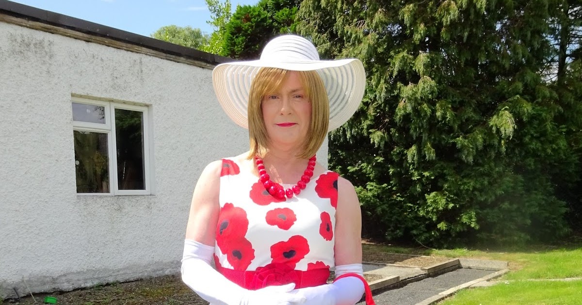 Tgirls on Flickr: Pamela in floral dress