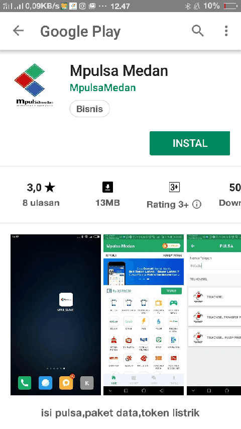 MPulsa Medan: FORMAT TRANSAKSI