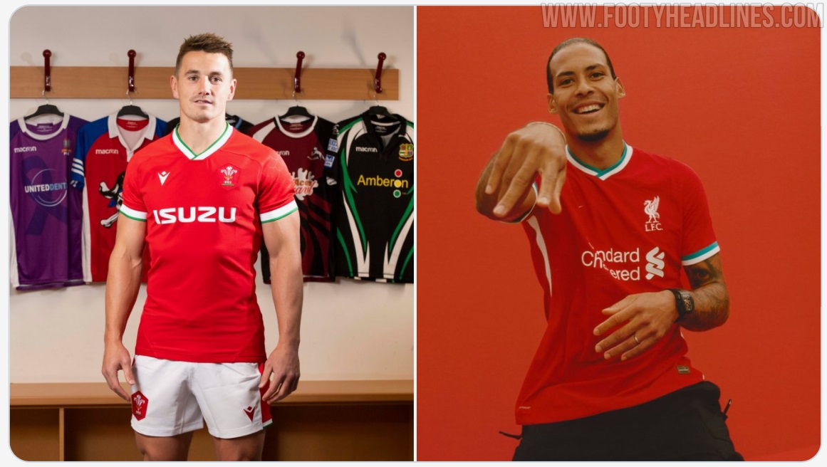 New Welsh Rugby 20-21 Kit Bears Similarity To Liverpool 20-21 Home Kit ...
