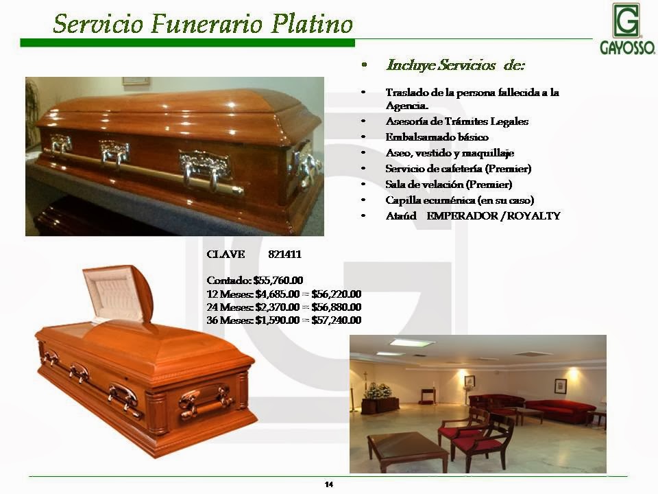Agencias funerarias Gayosso | Servicios funerarios