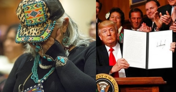 White Wolf : Native American tribal leaders vow to fight President ...