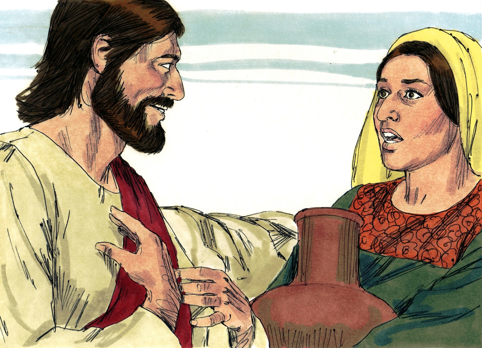Bible Fun For Kids: Jesus With the Samaritan Woman