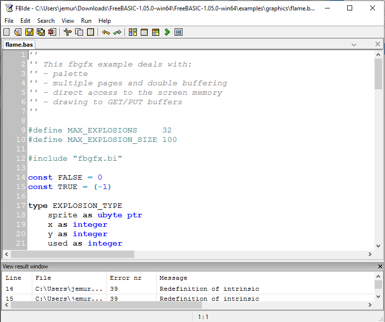 Aprendiendo C#, Python, C++, A.I, BASIC...: FreeBASIC