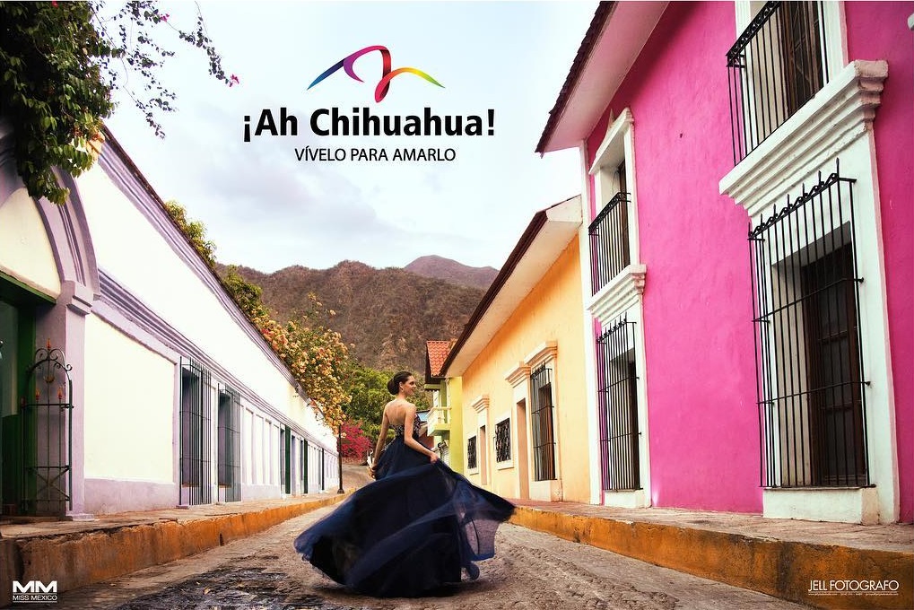ANDREA SAENZ | Campaña para Ah! Chihuahua - Miss Beauty Mexico
