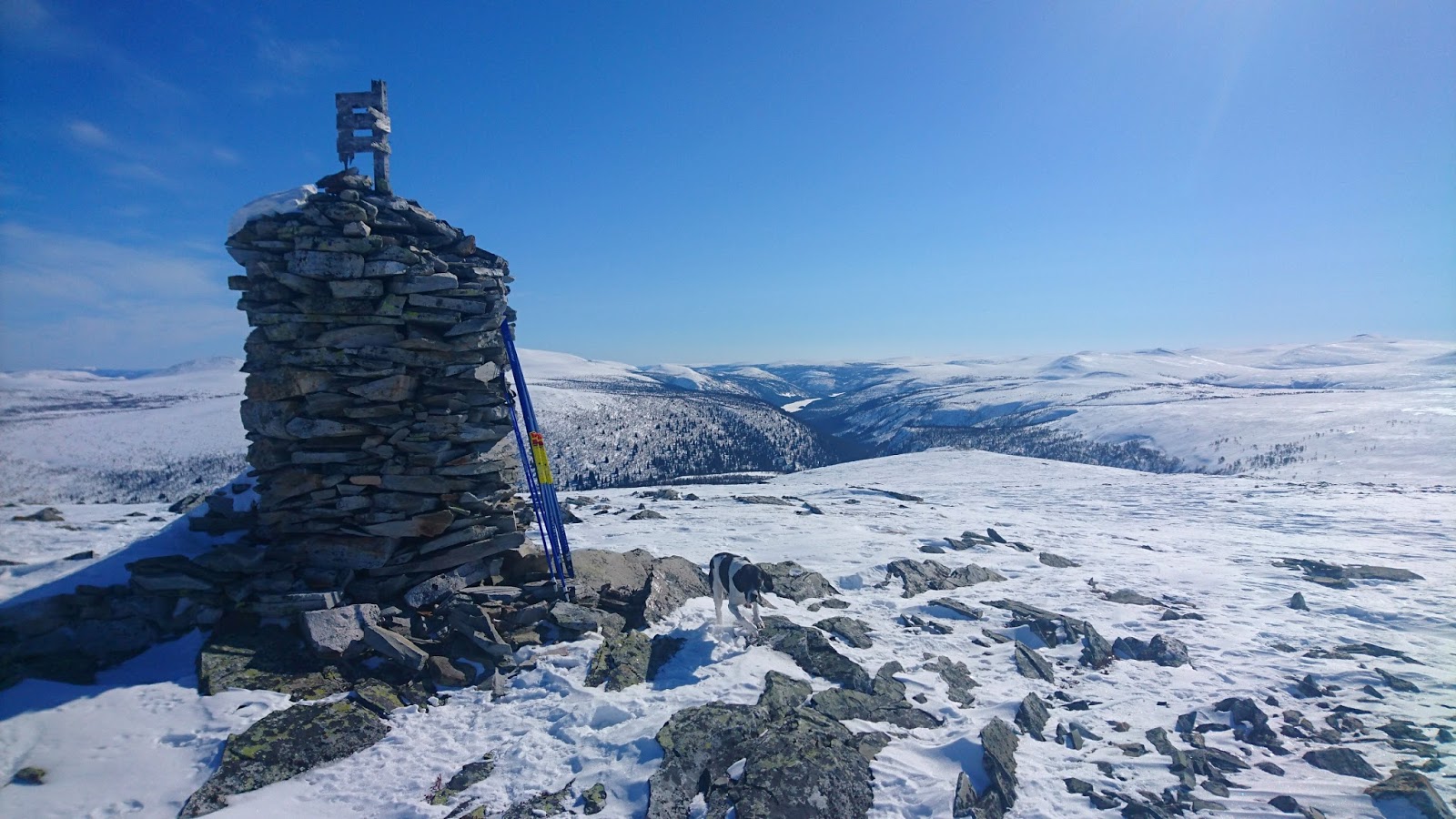 Skiløyper på Storfjellet: april 2018