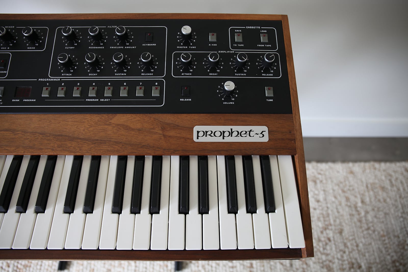 MATRIXSYNTH: 1980's Sequential Circuits Prophet 5 Rev 3.3 SN 5988