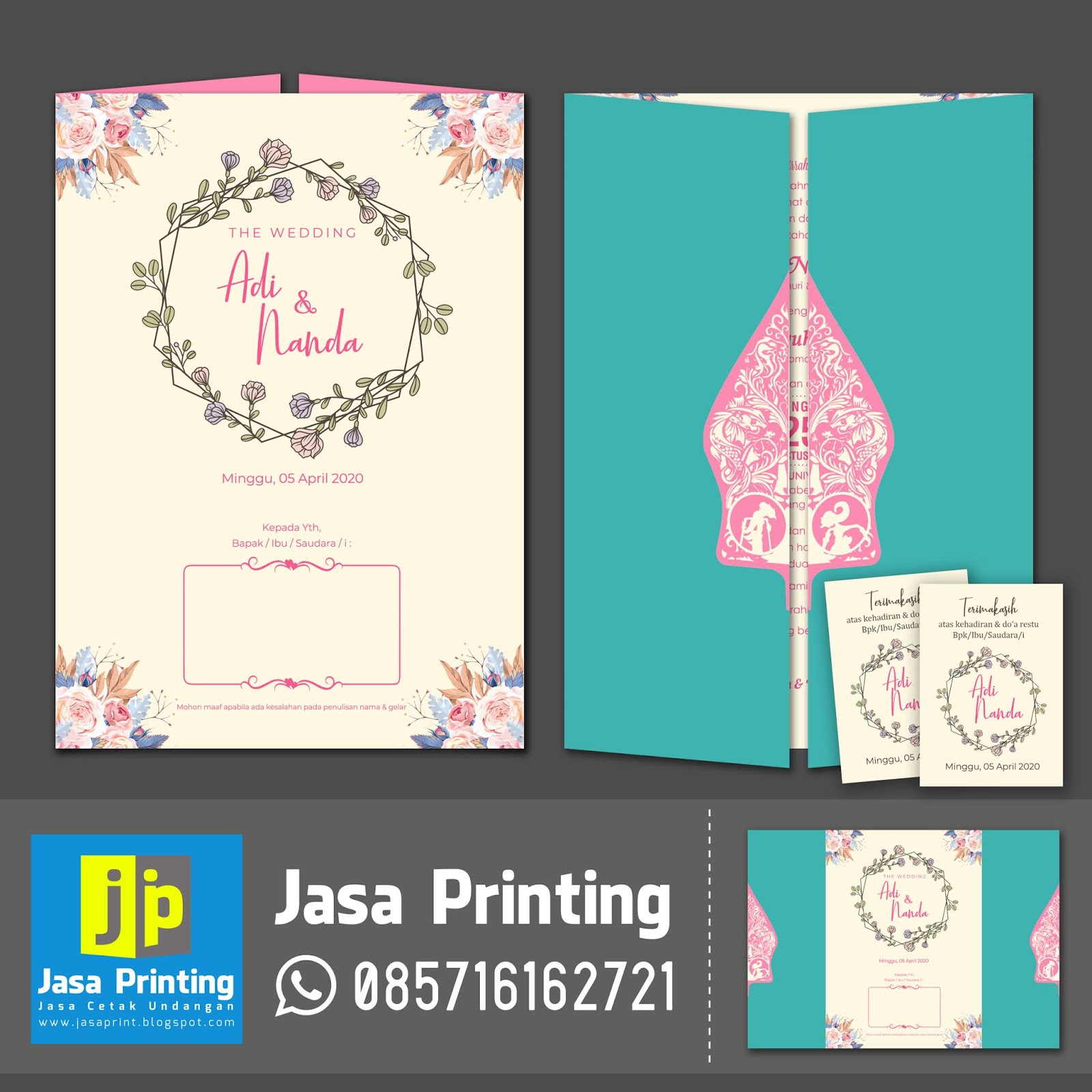 5 Model Undangan Pernikahan Terbaru Yang Bisa Kamu Jadikan Referensi