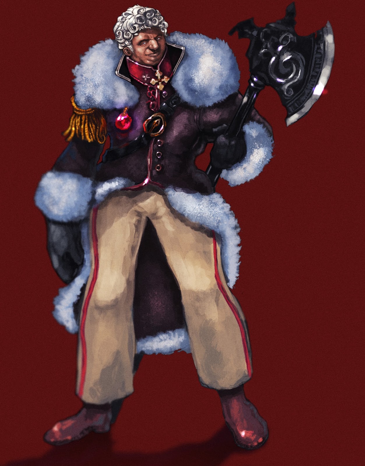 Some General Axeman Drawing