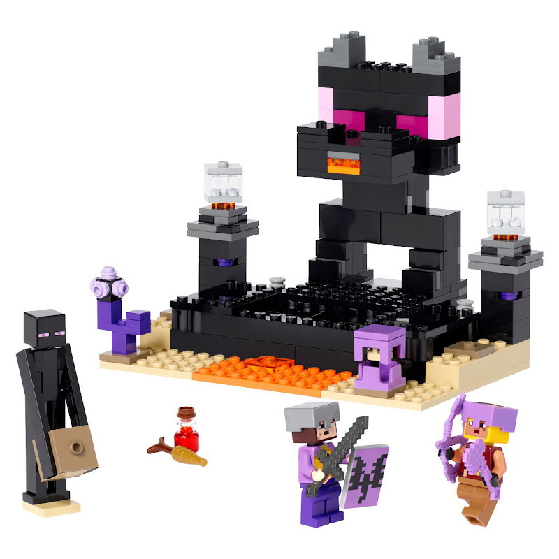 Minecraft The End Arena Regular Set | Minecraft Merch