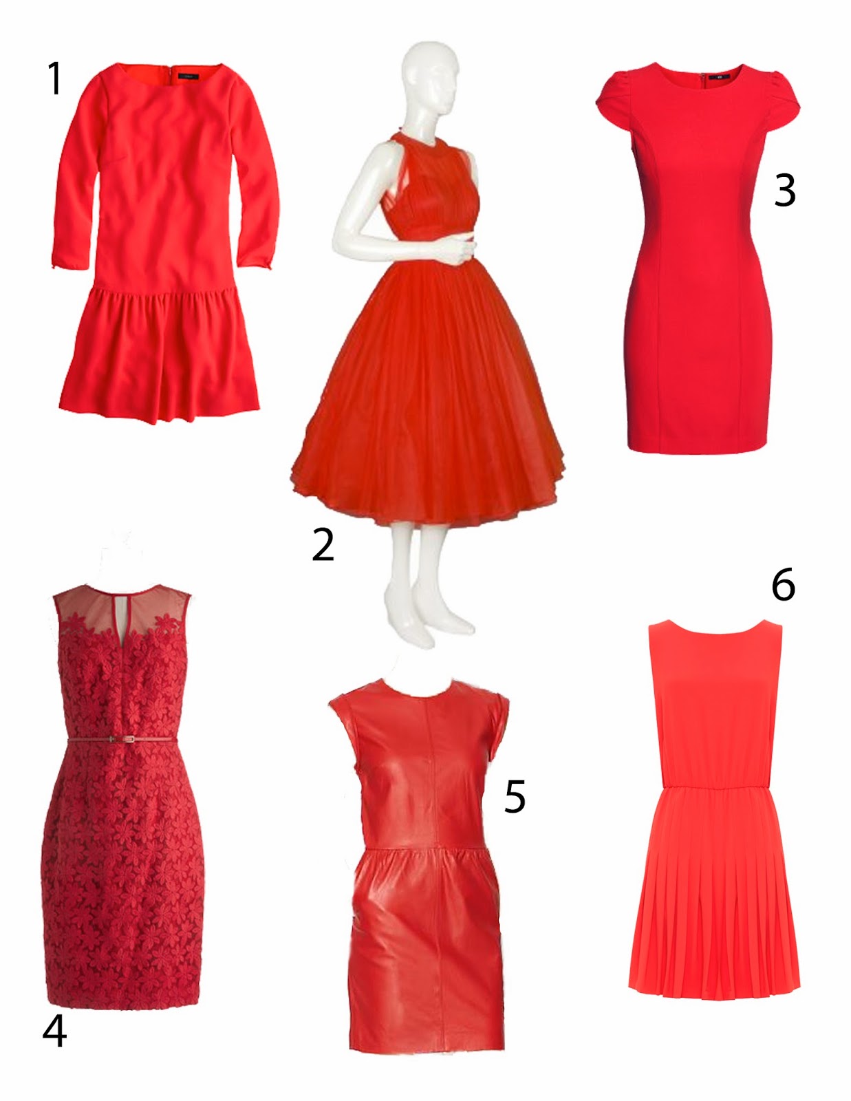 Golden Girl of the West: Six Little Red Dresses