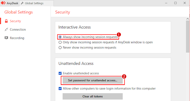 Cara Setting AnyDesk Tanpa Accept - Cara Prima