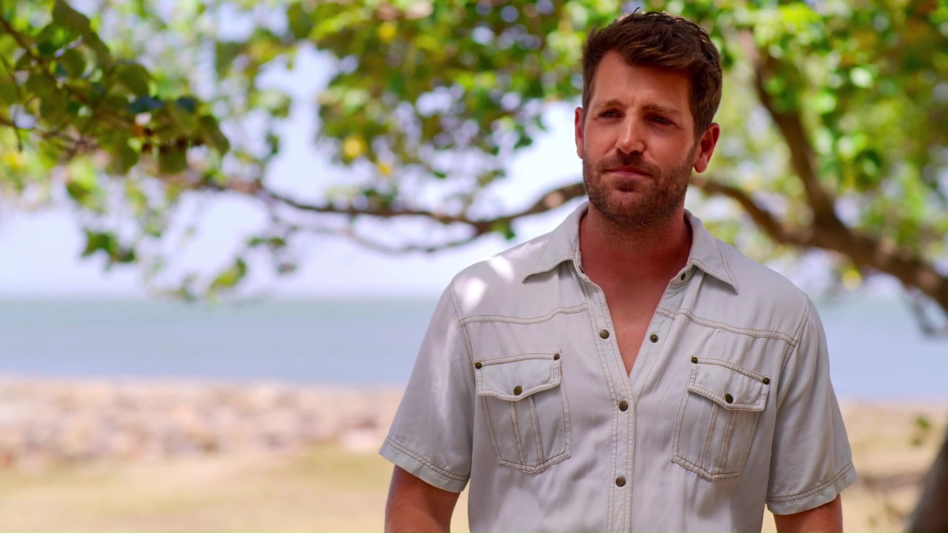 ausCAPS: Tim Ross shirtless in Romance On The Menu