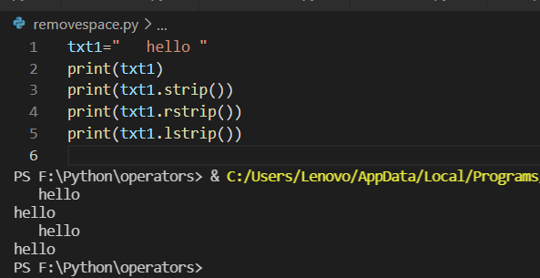 Remove Spaces From String Python Instanceofjava