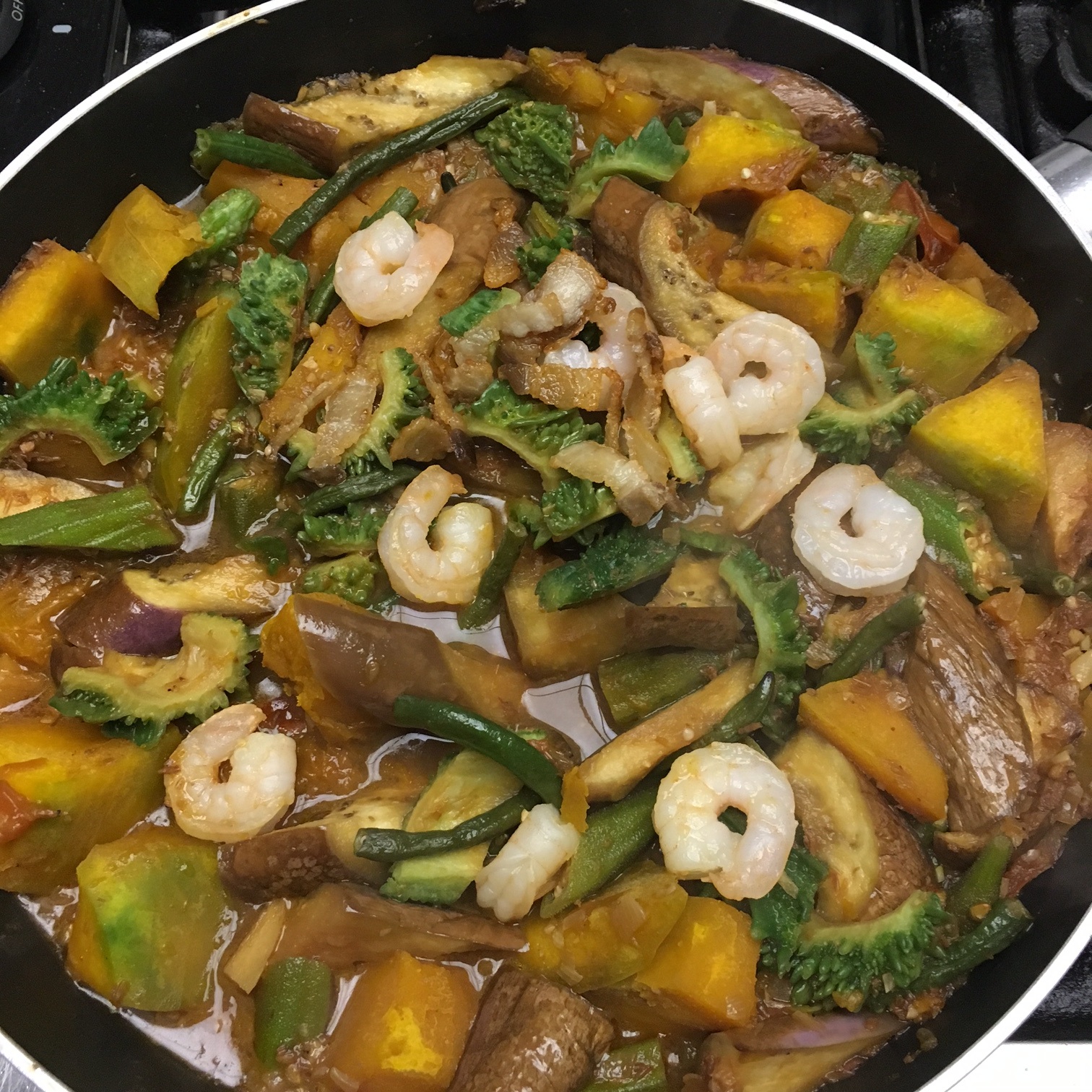 Candice's Cusina: Mom's Pinakbet (vegetable stew) is a tasty sure bet!