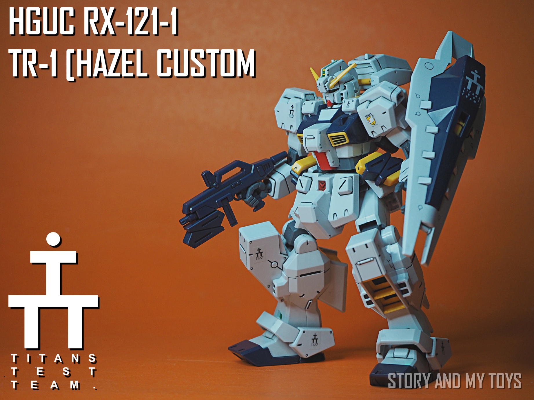 [REVIEW] HGUC : Gundam TR-1 [Hazel Custom]