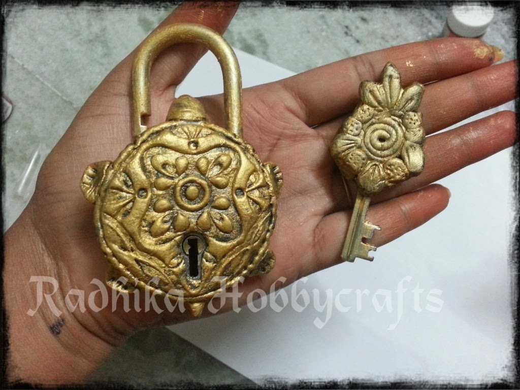 Hobby Crafts :): DIY Antique lock