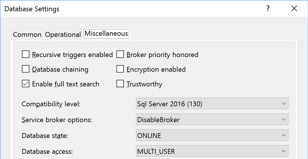 Software Development: Configuring SQL Server database project Software Development: Configuring SQL Server database project