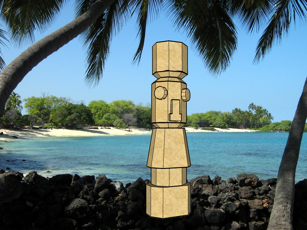 Sinner, Playing with Art: Tiny Tiki - Build your own unique Tiki Idol