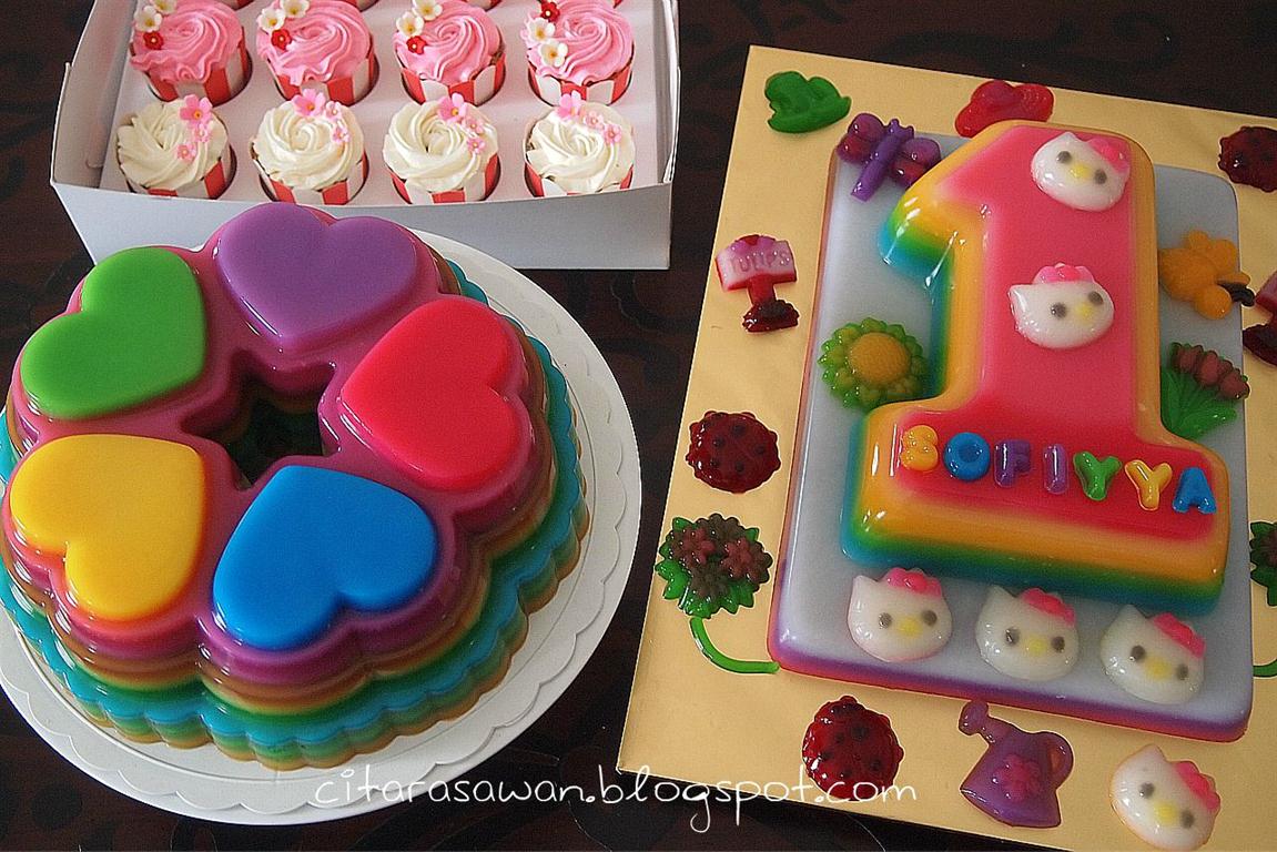 Tempahan Aneka Jelly Cake dan Cupcake ~ Must Read!