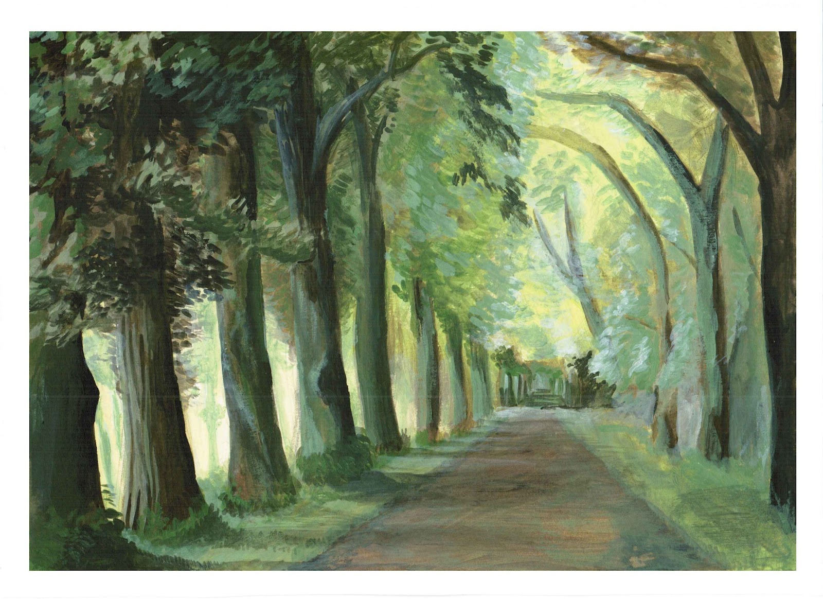 Illustrazioni da Camper: Passeggiata per il bosco