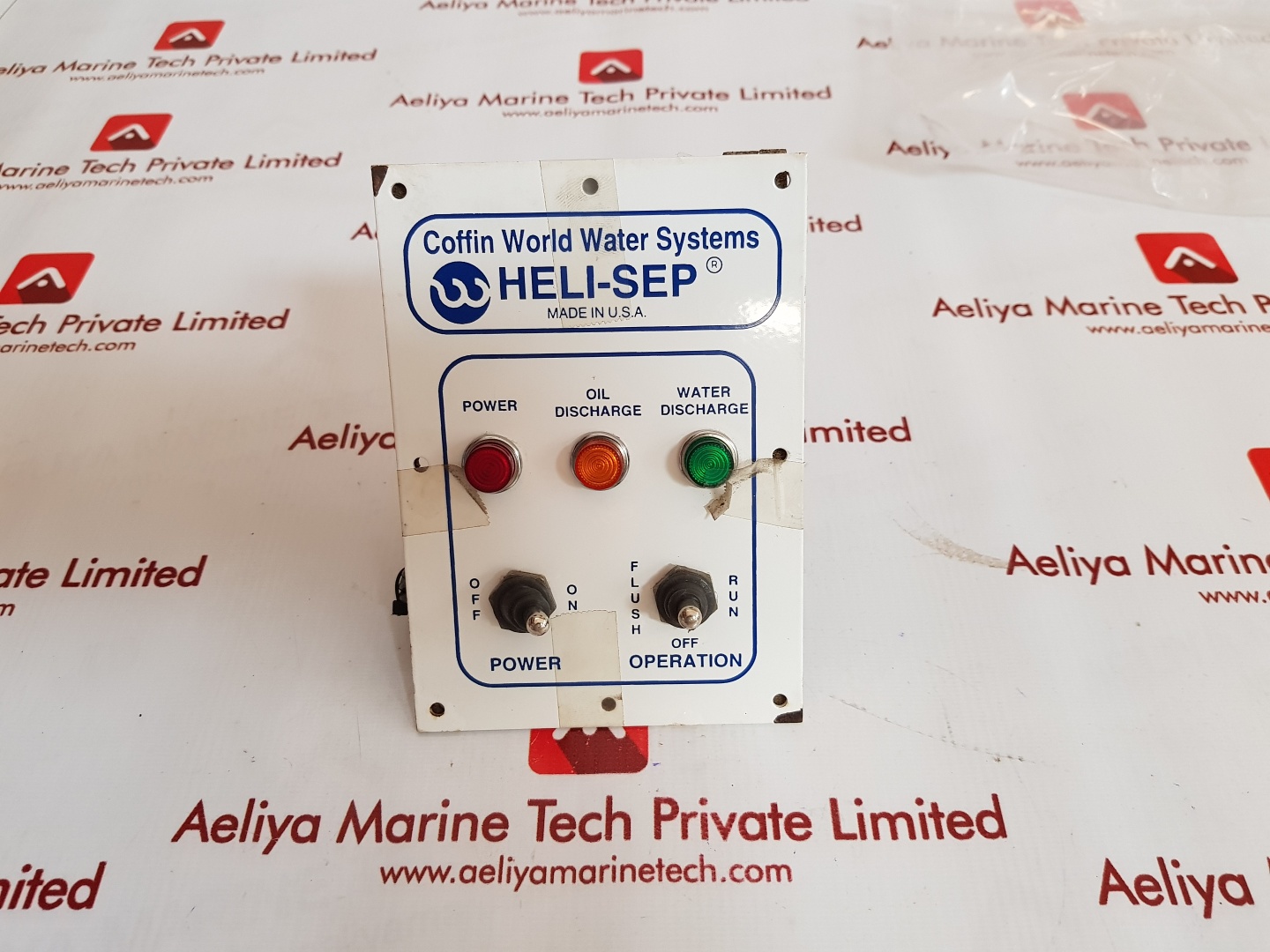 COFFIN WORLD WATER SYSTEMS HELI-SEP PANEL BOARD - Aeliya Marine
