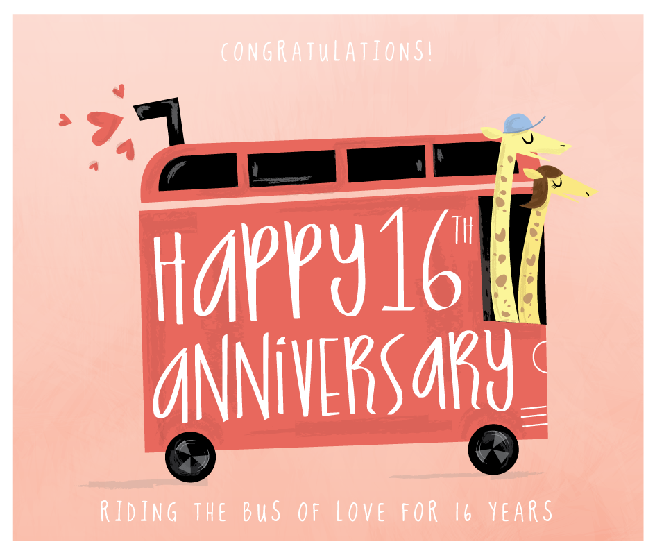 Sho nuff Love Happy 16th Anniversary 