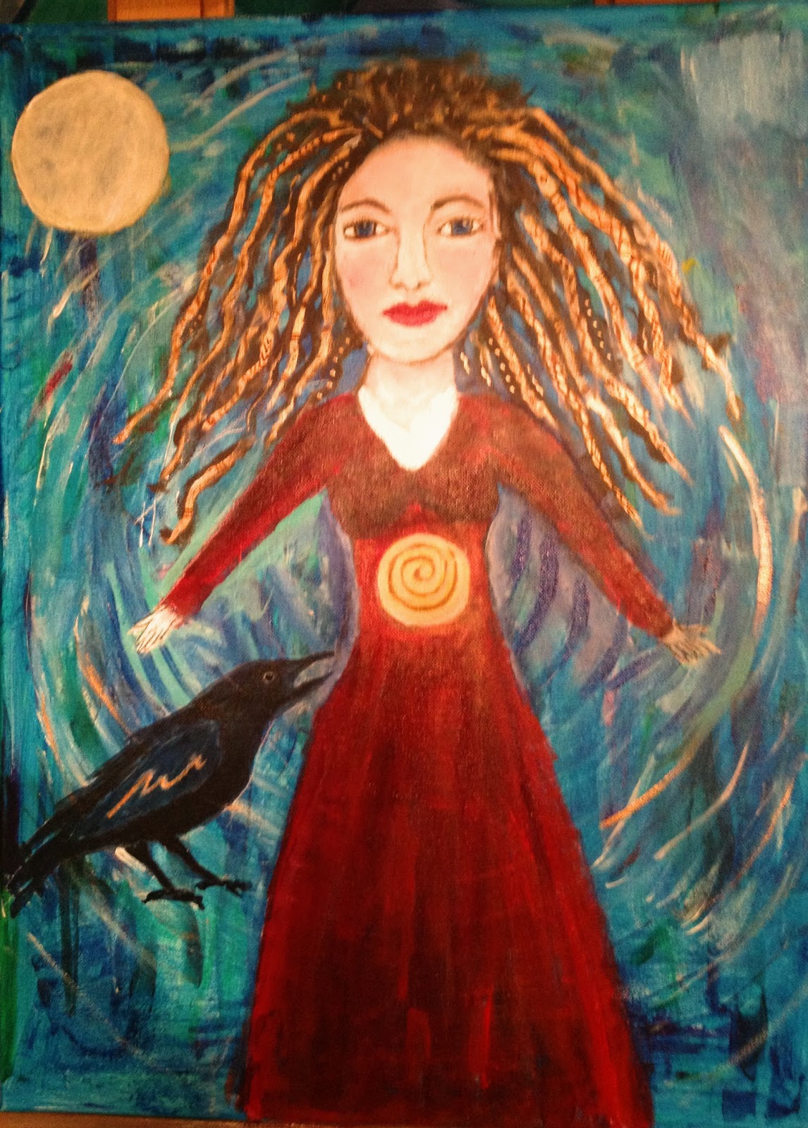 The Queen of Creativity: Oracle Painting