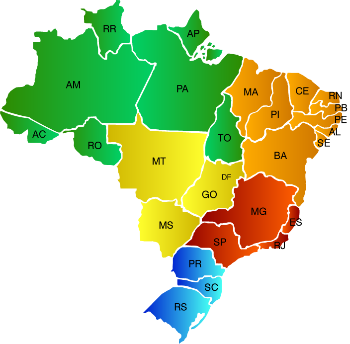 Entretenimentos Mídia Informação: Estados do Brasil