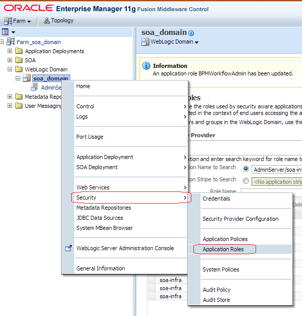 Middleware + Devops(MiddleOps): Assigning BPMWorkflowAdmin role to a user
