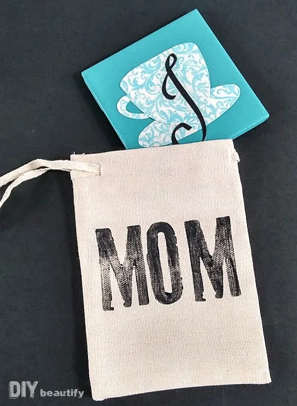 DIY Coaster from a Tile - DIY Beautify - Creating Beauty at Home