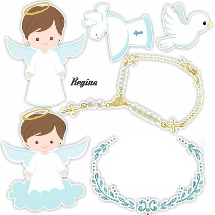 Little Angel: Free Printable Cake Toppers. | Oh My First Communion!