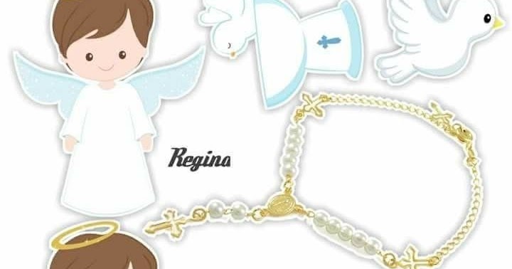 Little Angel: Free Printable Cake Toppers. | Oh My First Communion!