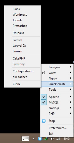 Membuat Project Laravel Baru Di Laragon