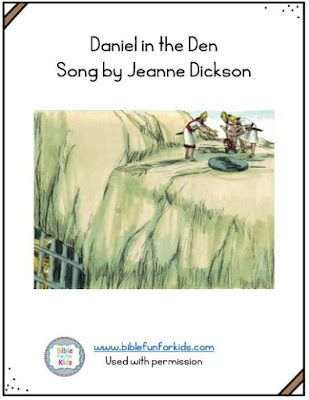 Daniel in the Lion's Den Song | Bible Fun For Kids