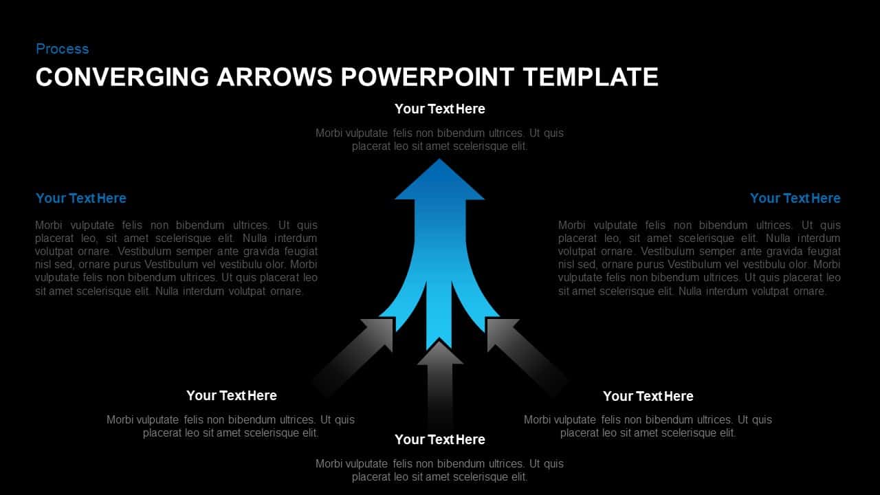 Creative Arrow Diagrams PowerPoint and Keynote Templates