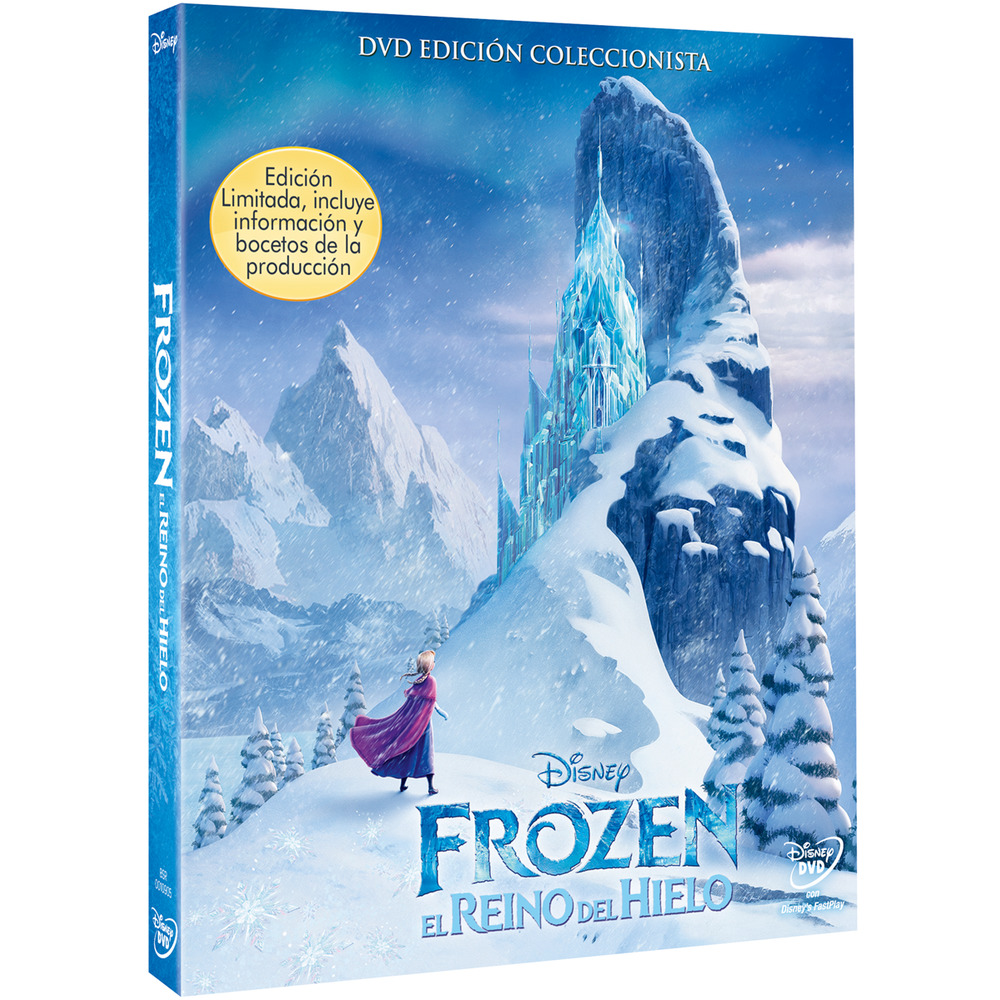 Disney Princess: Nuevos datos de la edición coleccionista de Frozen en DVD.