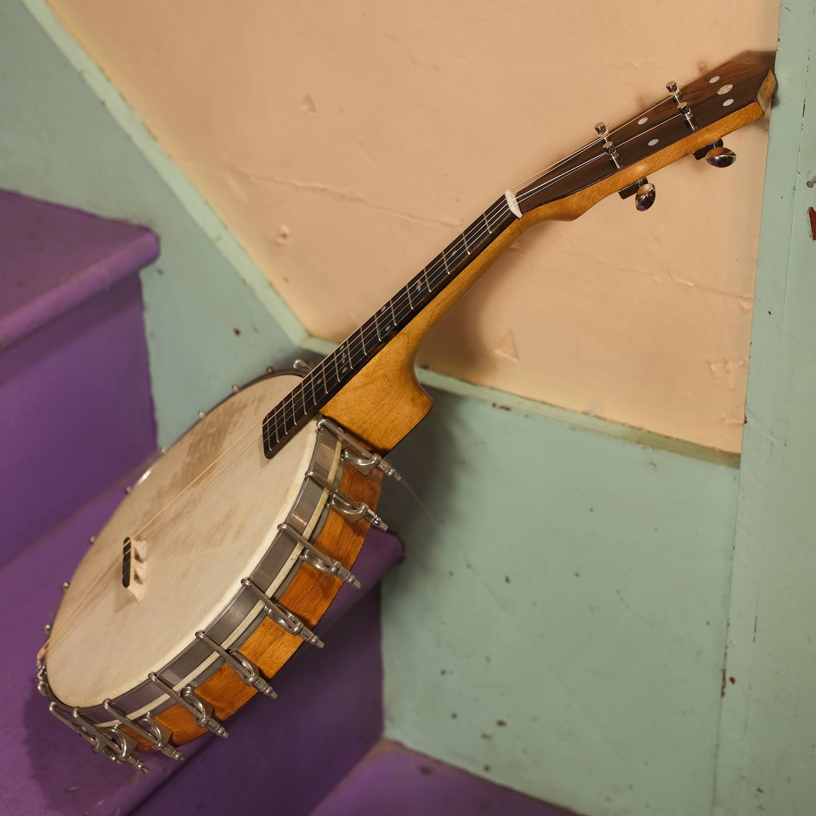 1920s Gretsch-made 4-String Banjo-Mandolin Conversion