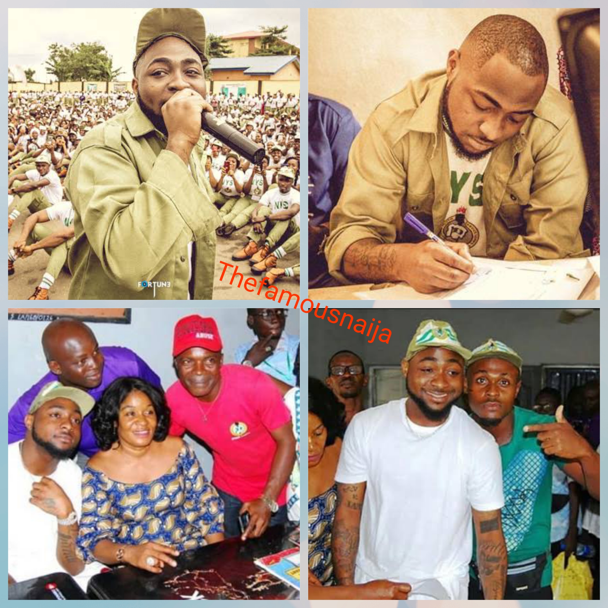 How NYSC Canceled My One-Year Service - Davido