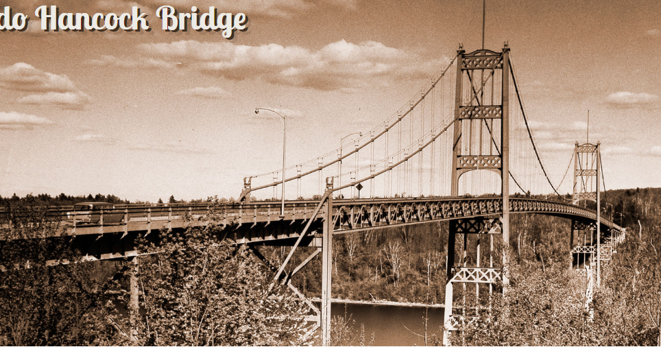 Industrial History: 1939-2013 US-1 Waldo-Hancock Bridge over Penobscot ...