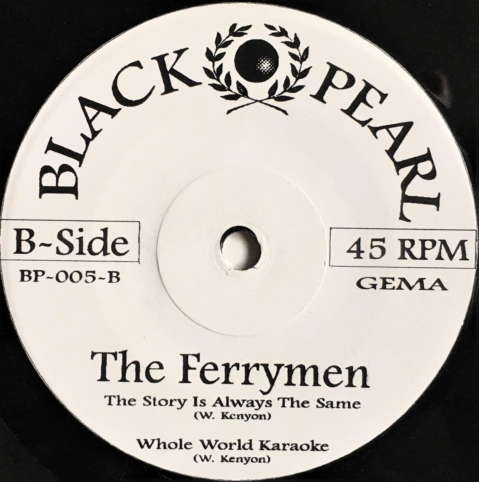 From A Northern Place: The Ferrymen - Whole World (7")